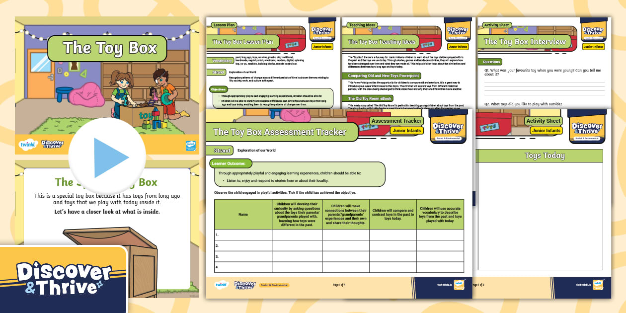 The Toy Box Resource Pack (l'enseignant a fait) - Twinkl