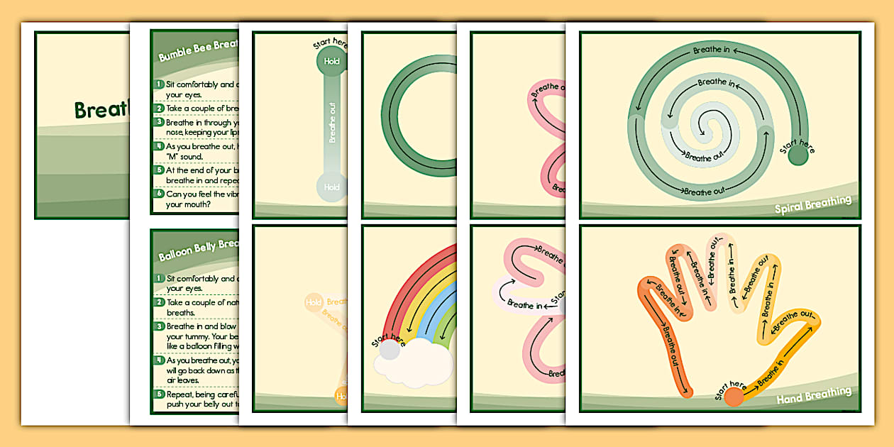 Breathing Techniques for Children | Resource | Twinkl USA