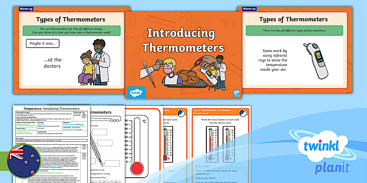Level 2 Temp: Use a Thermometer to Measure Temperature (1)
