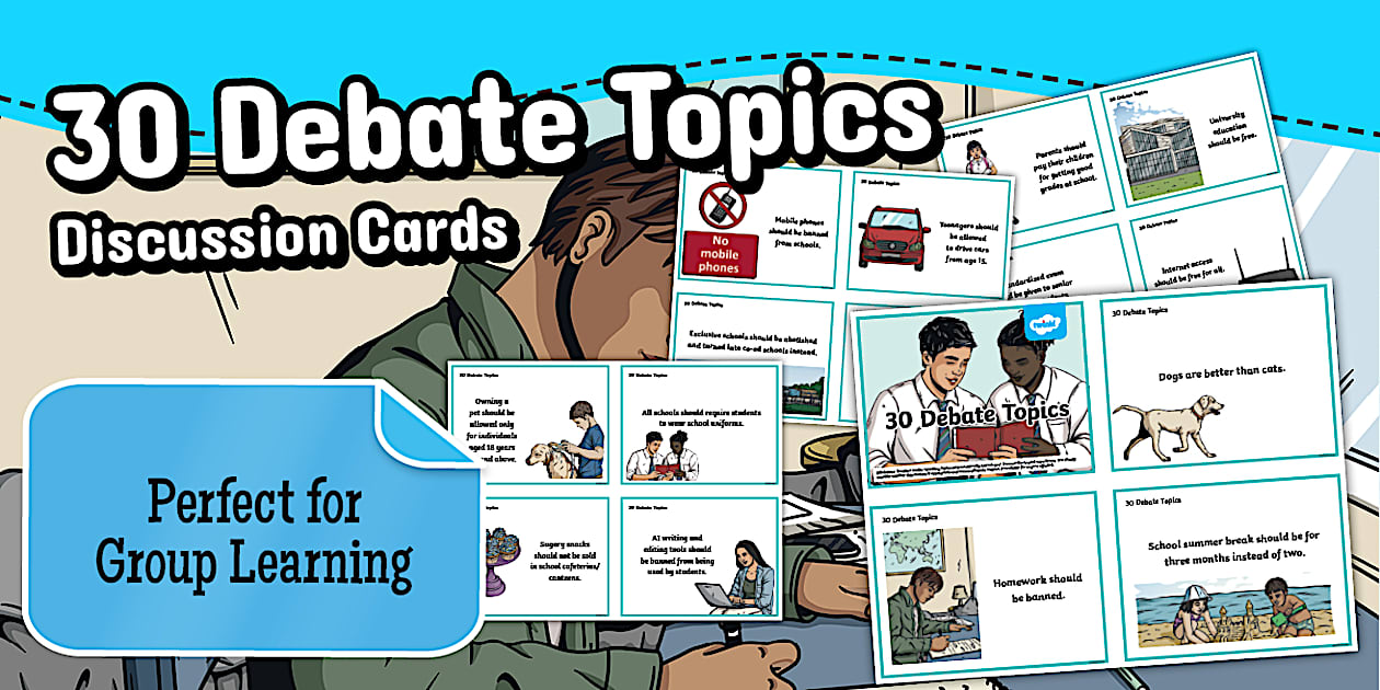Debate Topics Cards | Grade 8 | Twinkl PH