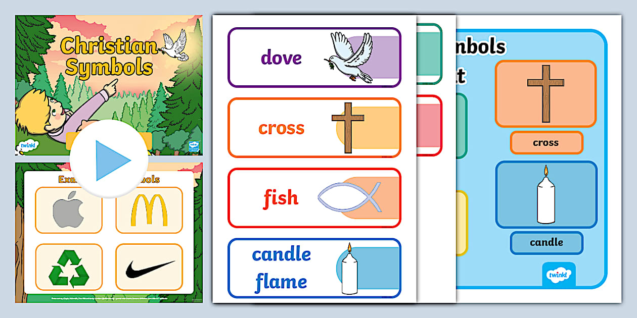RE Signs and Symbols KS1 Christianity Teaching Pack - Twinkl