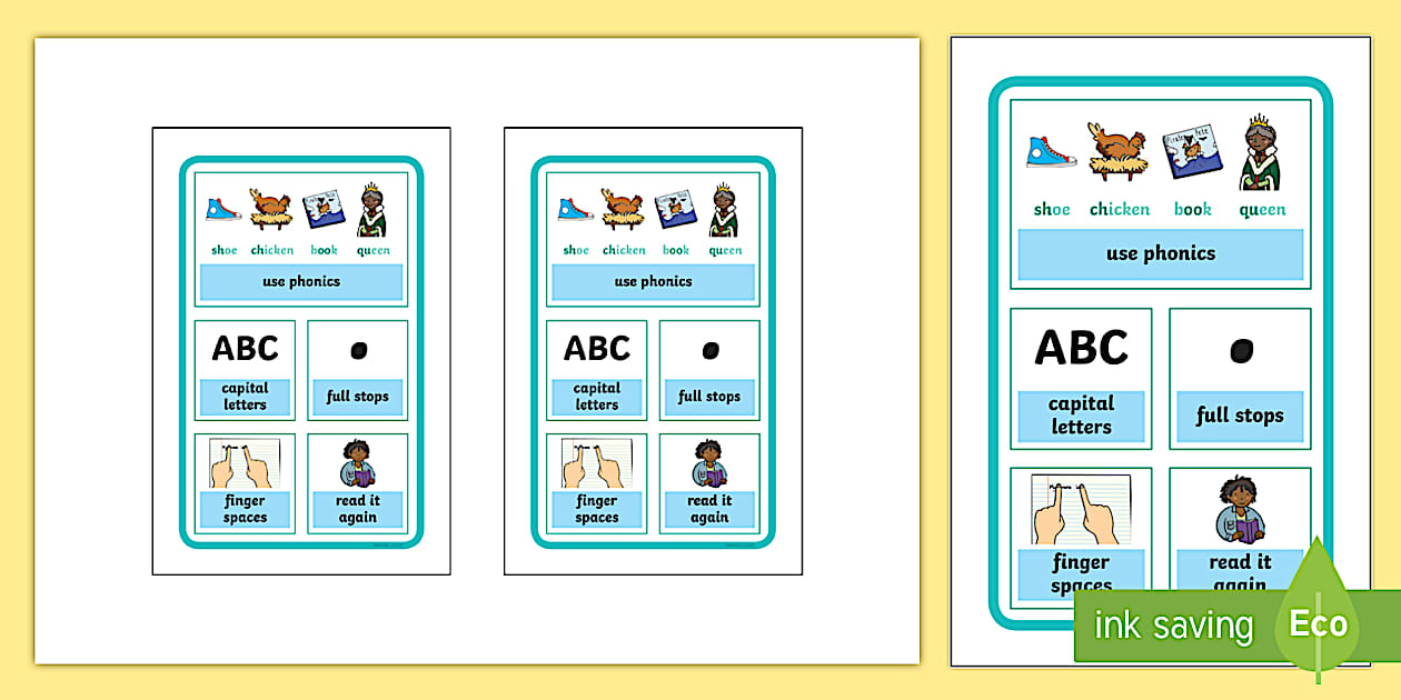 Black and White Writing Prompt Writing Reminder IKEA Tolsby/Fiestad Frame