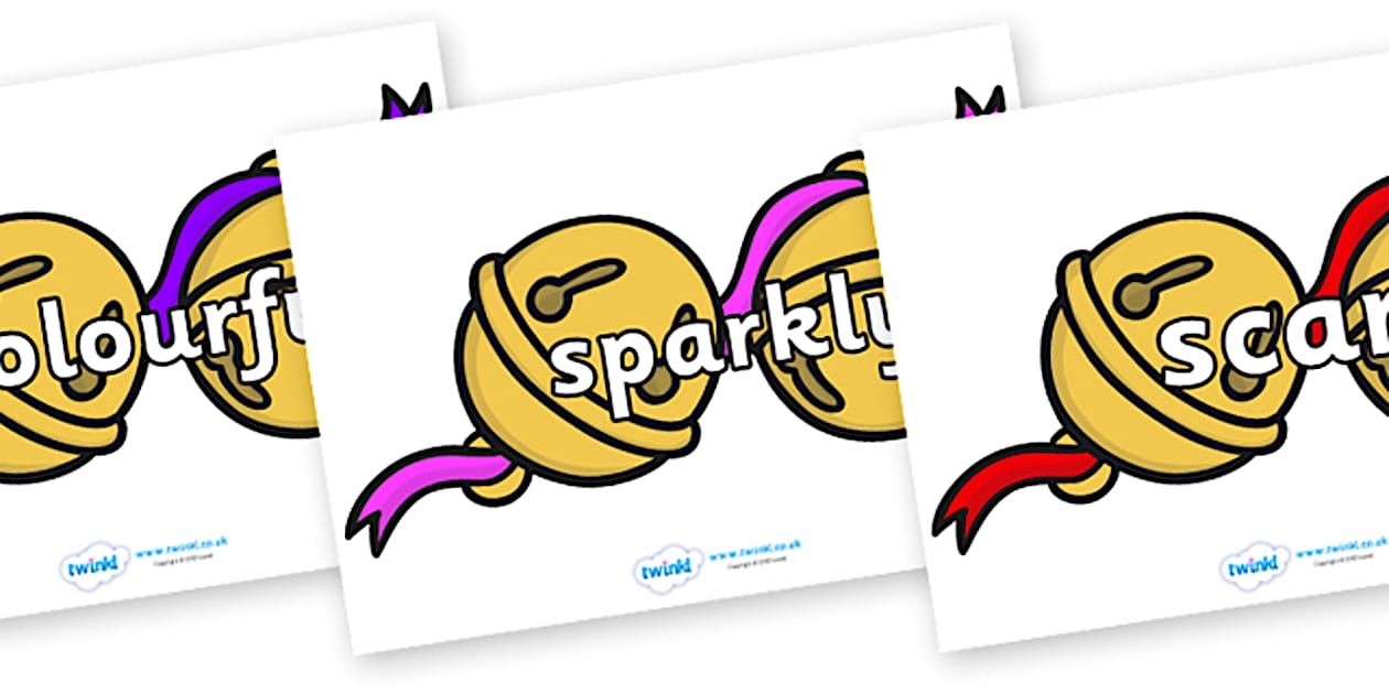 Cursive Wow Words on Jingle Bells (teacher made) - Twinkl