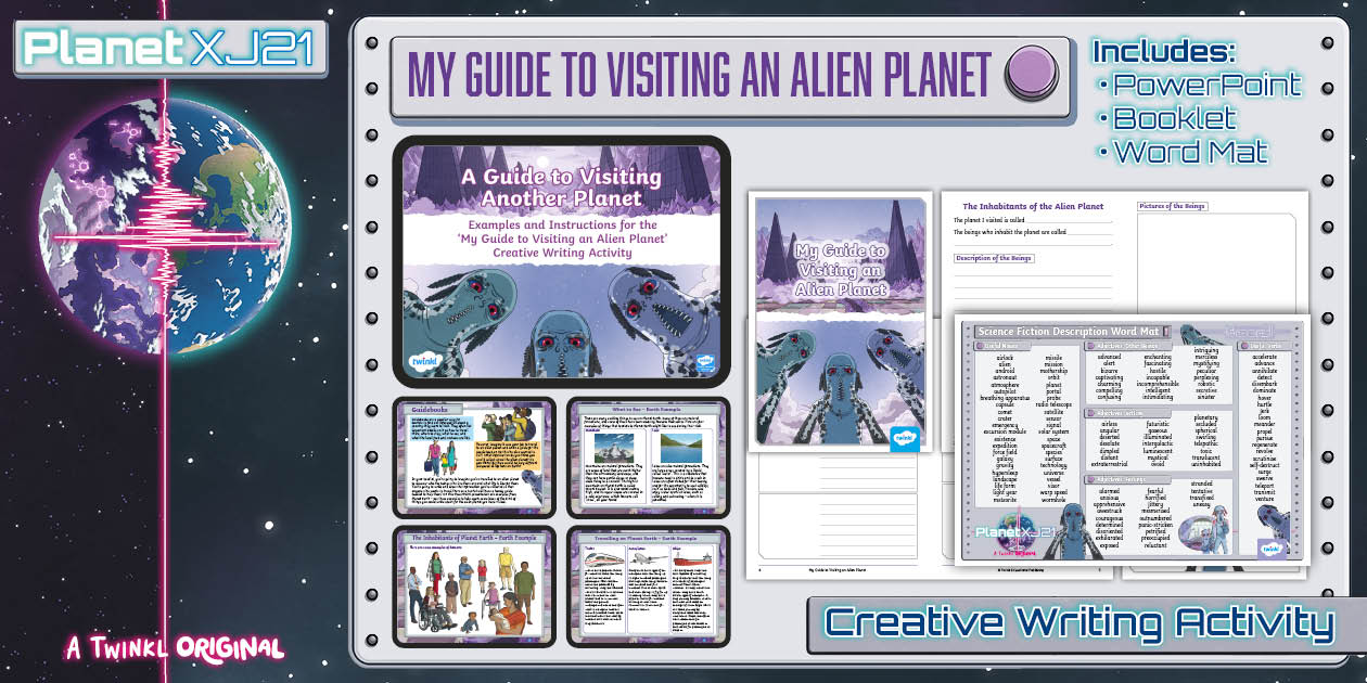 My Guide to Space Travel and Visiting an Alien Planet KS2