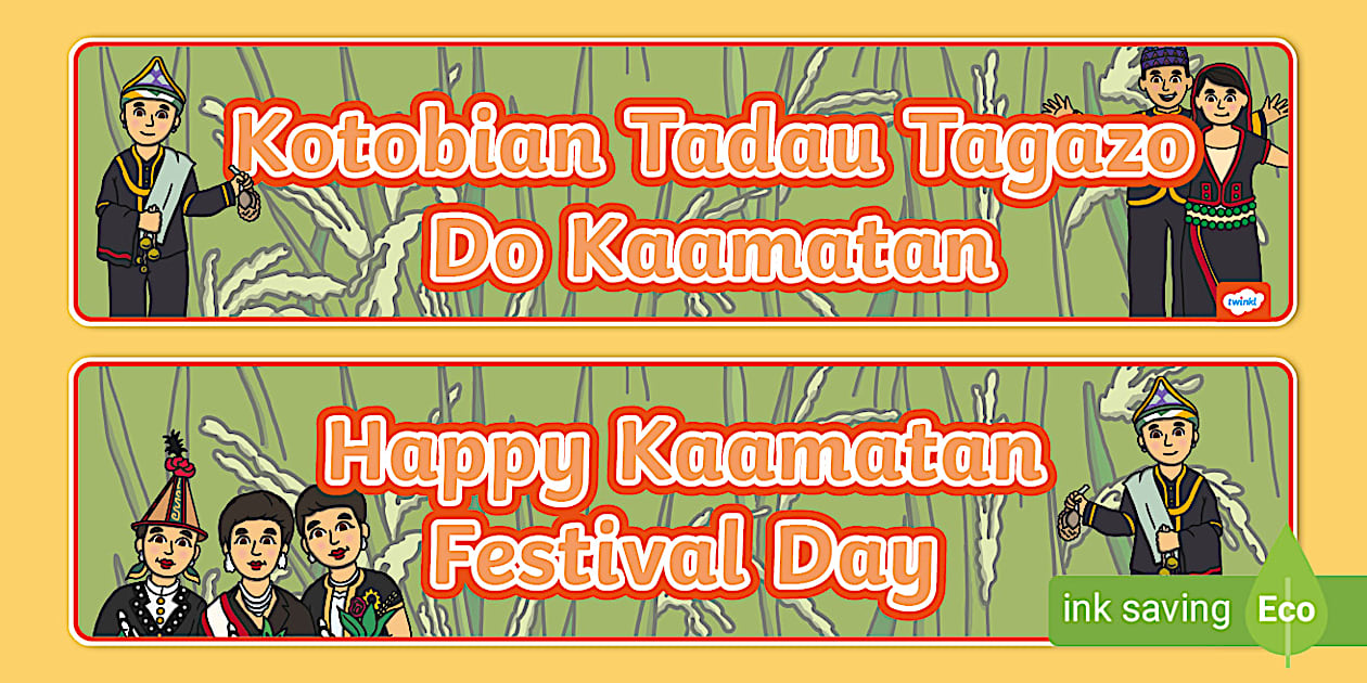 Kaamatan Banner (Teacher-Made) - Twinkl
