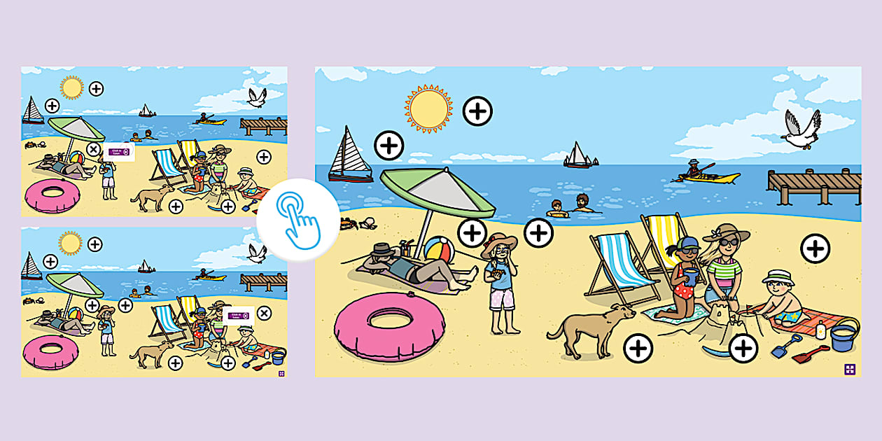 Level 1 Phonics: Oral Blending and Segmenting Beach - Twinkl