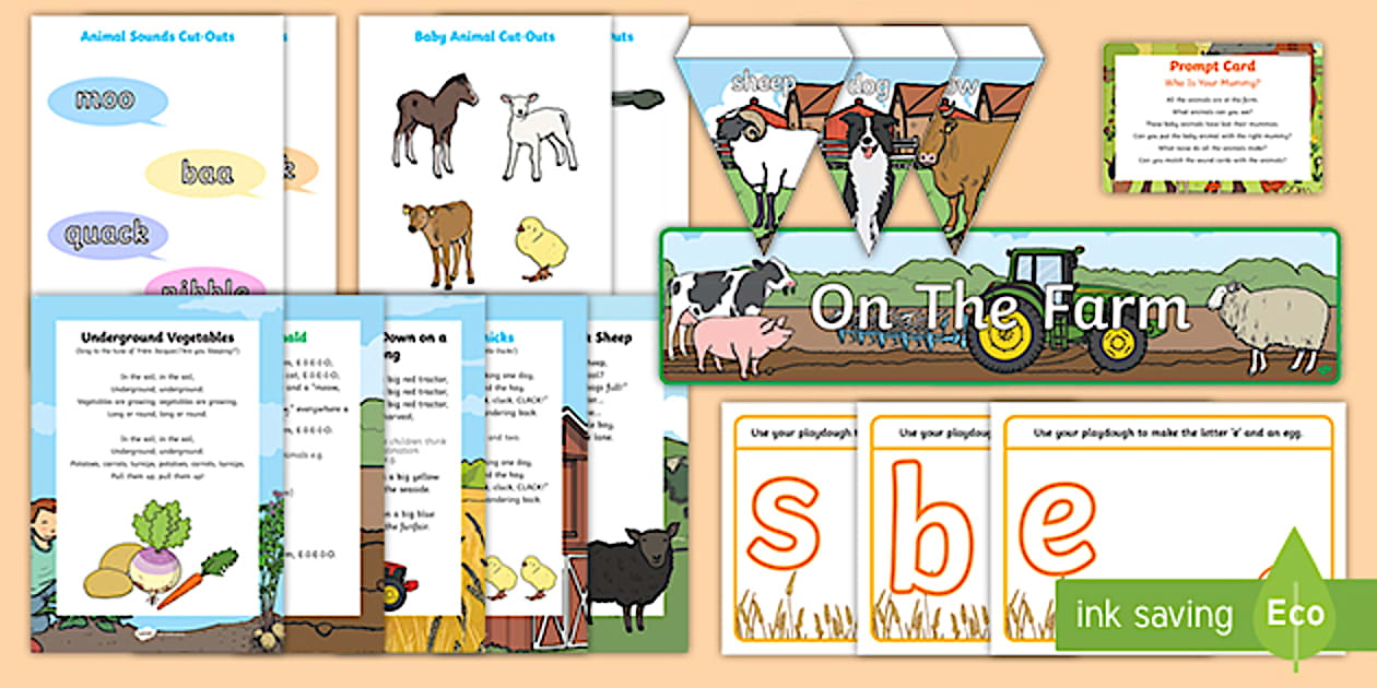On The Farm EYLF Resource Pack (teacher made) - Twinkl