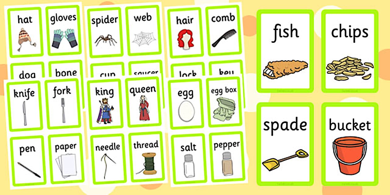 Fun matching activity for preschoolers: Matching pairs cards