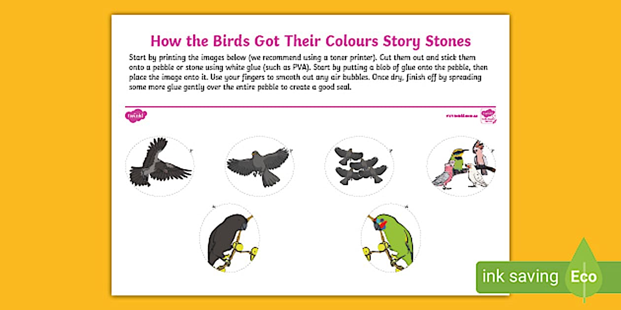 How the Birds got their Colours - Prep HASS (teacher made)