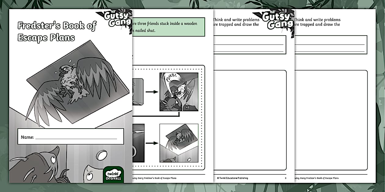 The Gutsy Gang: Book 1 - Fredster's Book of Escape Plans