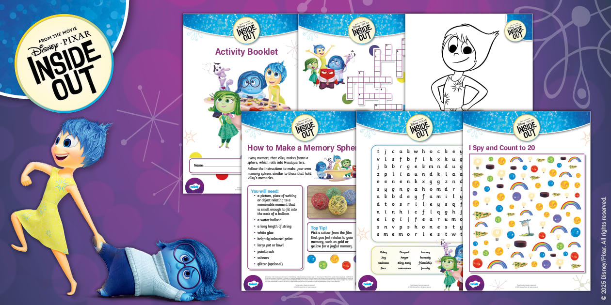 Inside Out: Activities Pack (teacher made) - Twinkl