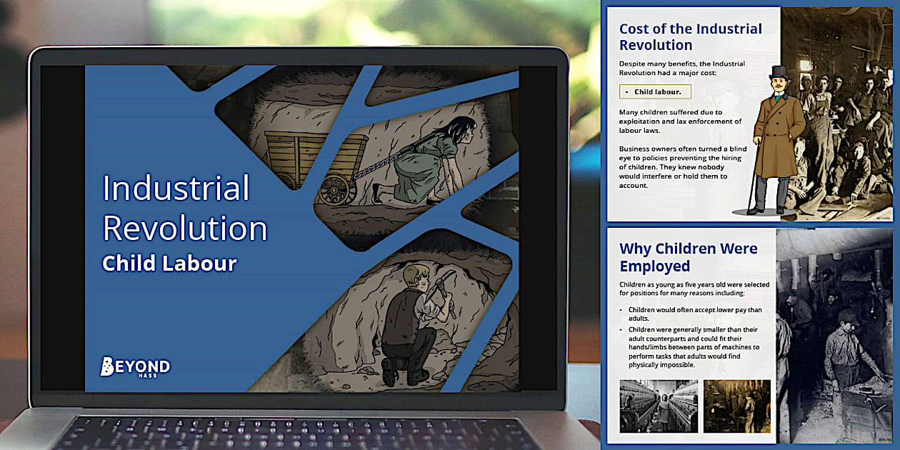 Industrial Revolution - Child Labour PowerPoint - Twinkl