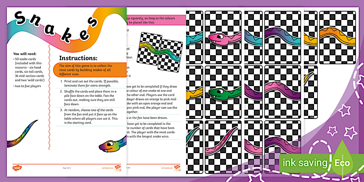 Snakes (Teacher-Made) - Twinkl