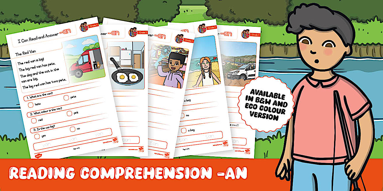 Gr1 Phonics - T2 -an sound -Comprehension (CAPS Aligned)