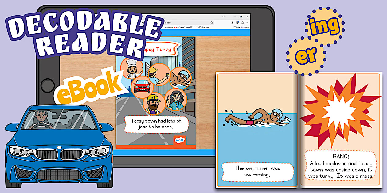 FP Phonics -er, -ing Decodable Reader - eBook (CAPS Aligned)
