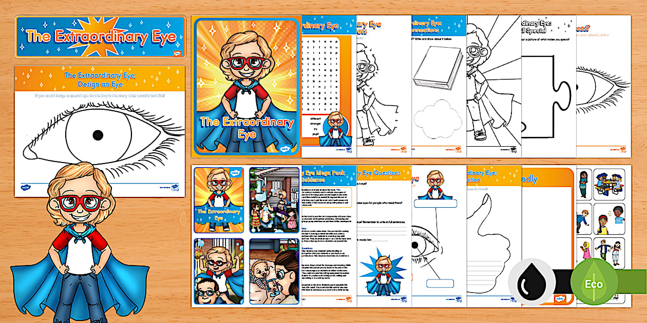 The Extraordinary Eye Mega Pack (teacher made) - Twinkl