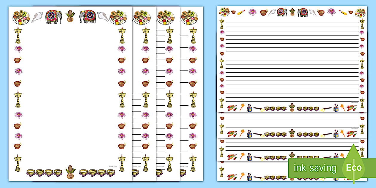Diwali Border - Twinkl NZ (teacher made) - Twinkl