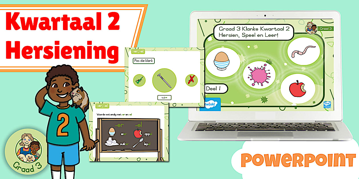 Gr.3 Klanke - K2 - Hersiening - Powerpoint (Deel 1) (KABV)