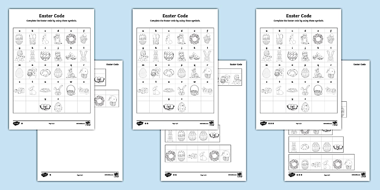 New Zealand Easter Cryptic Code Cracker (teacher made)