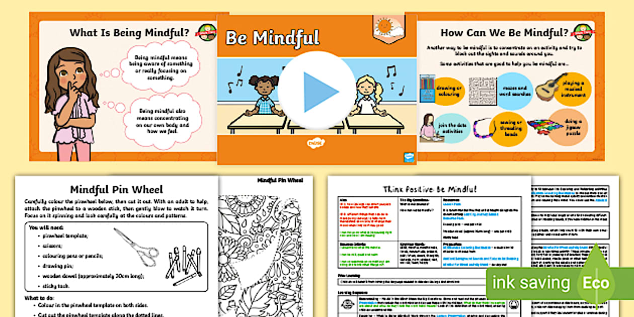 PSHE: KS1 Think Positive - Lesson Pack 6 (teacher made)