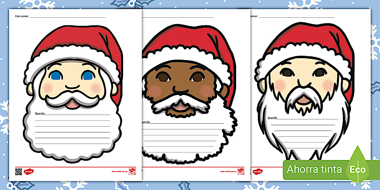 Hoja de actividad: Carta para Santa (öğretmen yaptı)