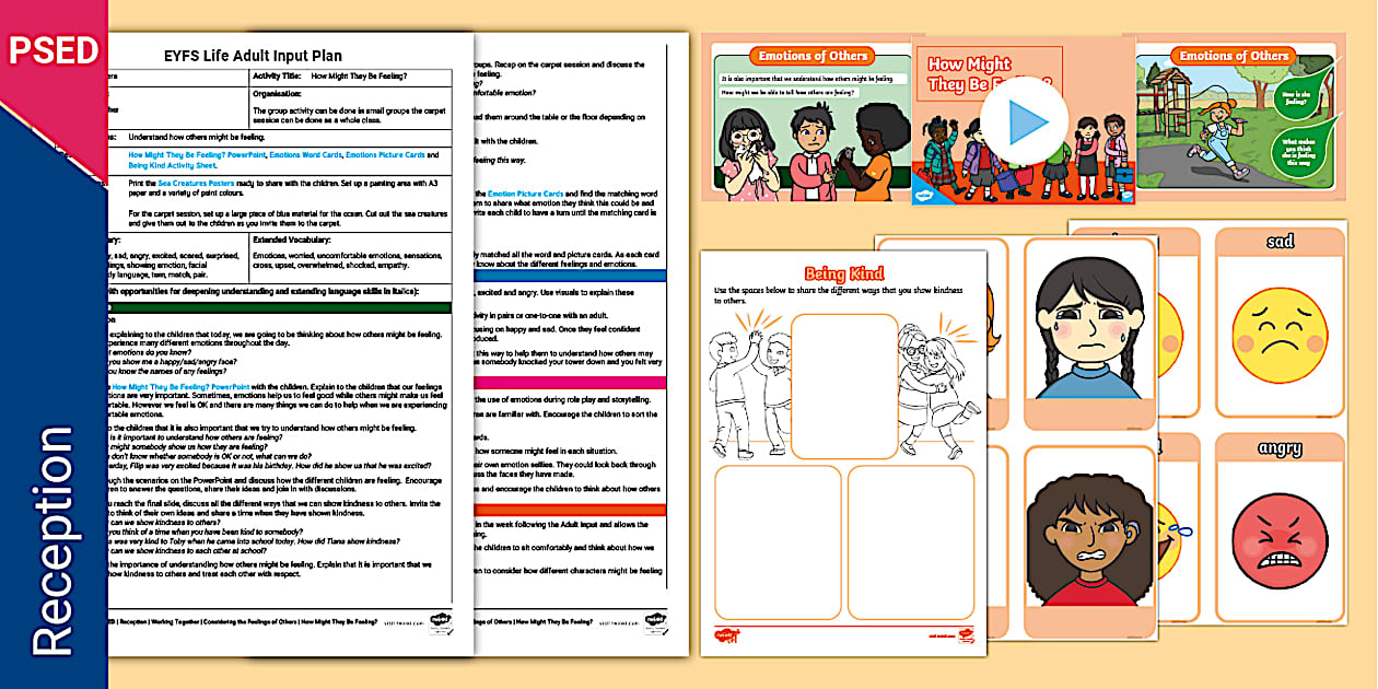 How Might They Be Feeling? Adult Input Plan & Resource Pack