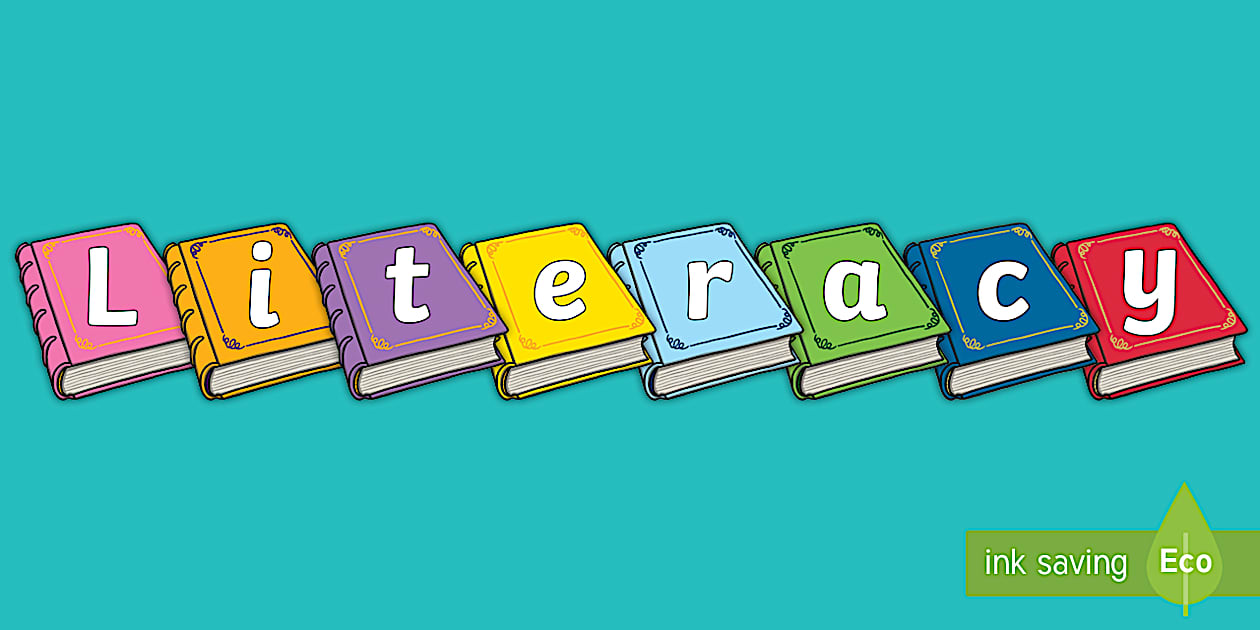 Editable Literacy on Books Display Cut-Outs (teacher made)
