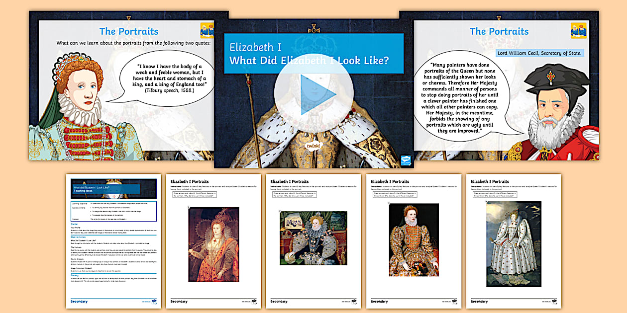 The Tudors Lesson 6: What Did Elizabeth I Look Like?