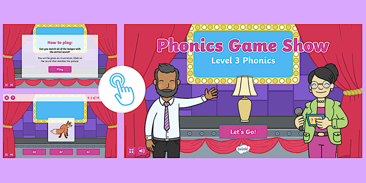 Level 3 Phonics Game Show | Twinkl Go! (l'enseignant a fait)