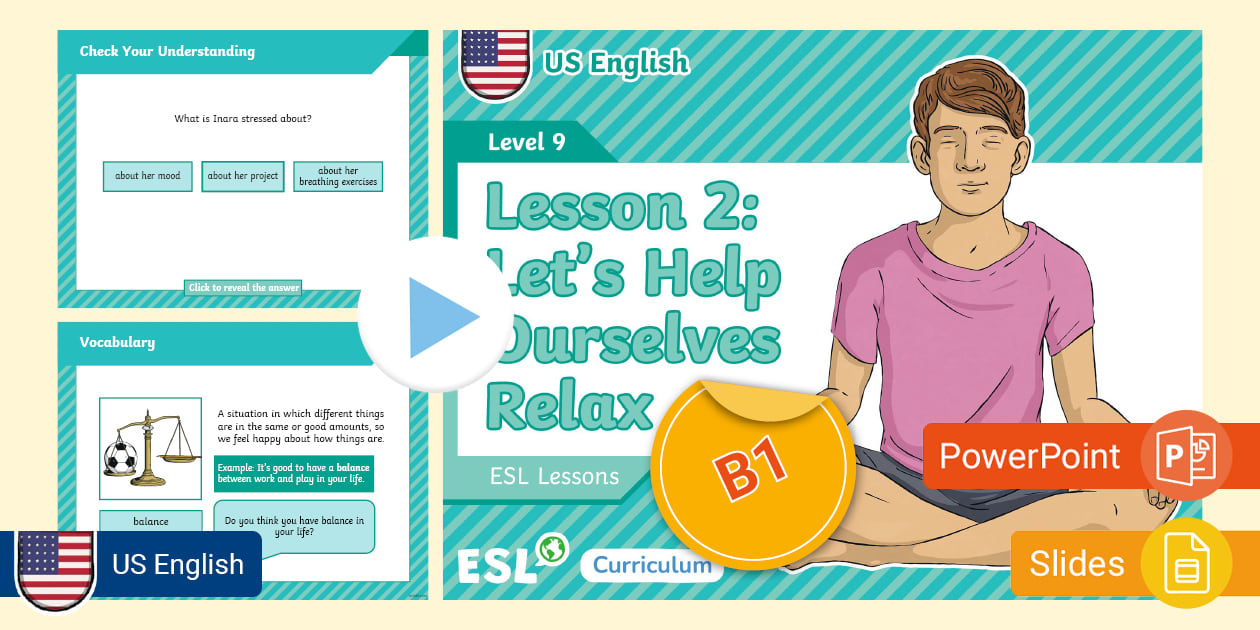 ESL Curriculum (US-English Version) Level 9 Lesson 2