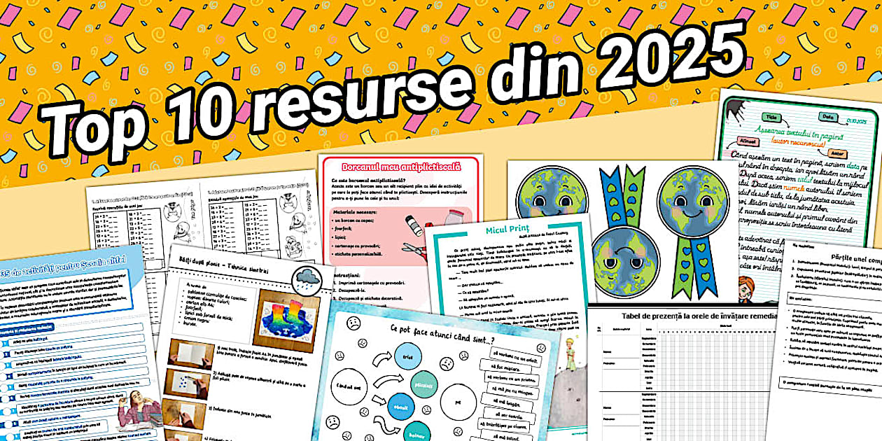 Top 10 resurse Twinkl din 2025