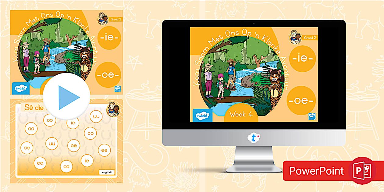 Graad 2 Klanke Lesaanbieding ie, oe (teacher made) - Twinkl