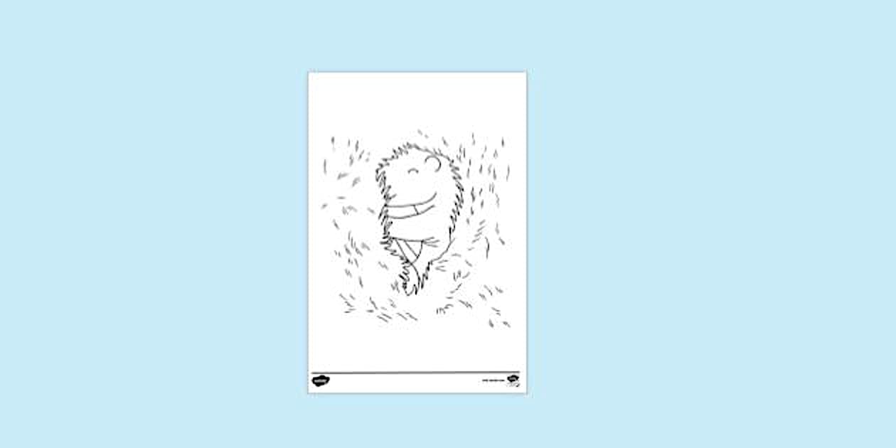 Young Koala Joey in Pouch Colouring Sheet | Colouring Sheet