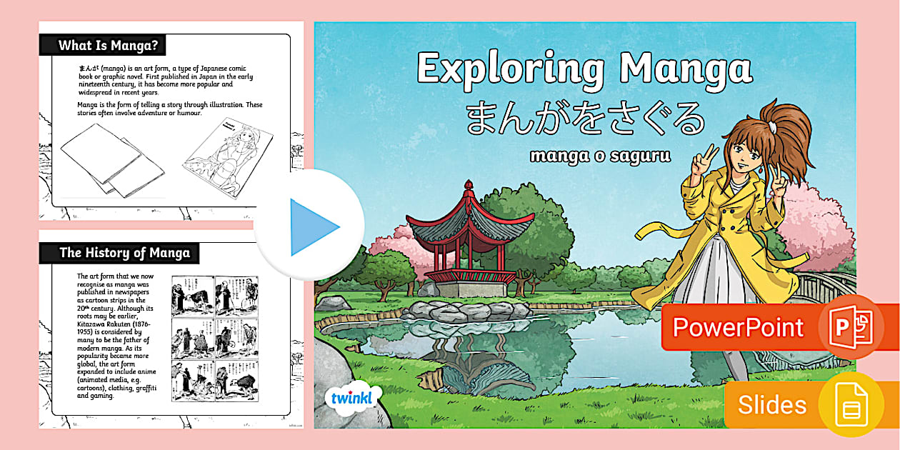 Exploring Manga Presentation (teacher made) - Twinkl
