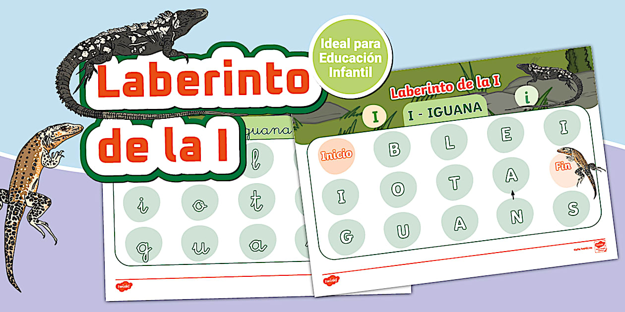 Ficha de actividad: Laberinto de la I