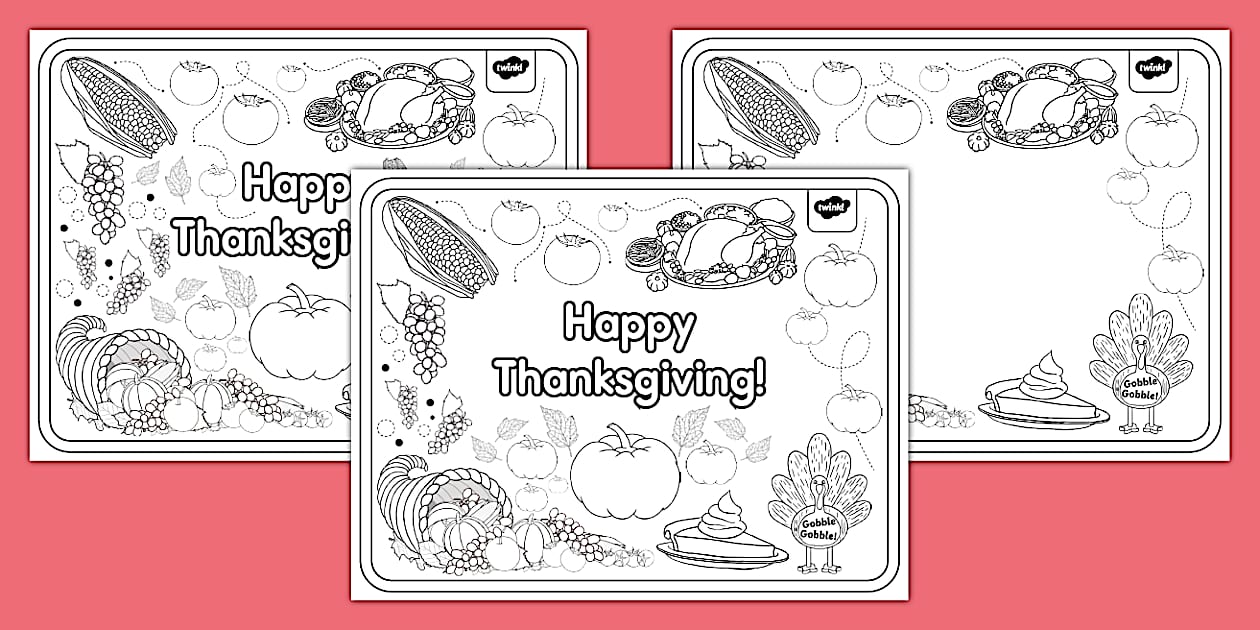 Thanksgiving Doodle | Kindergarten Resource | Twinkl USA
