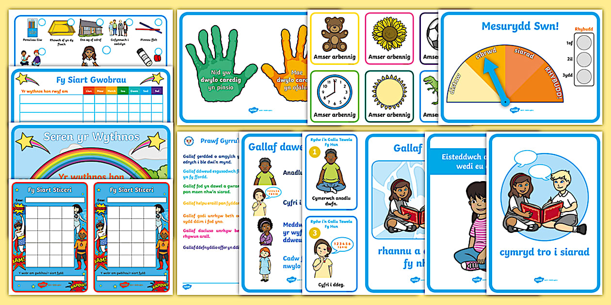 Rheoli Ymddygiad Pecyn Adnoddau