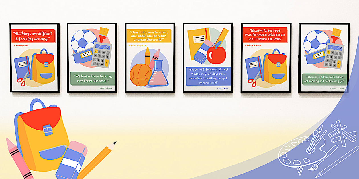 Transition Day Inspirational Quotes Posters Pack - Twinkl