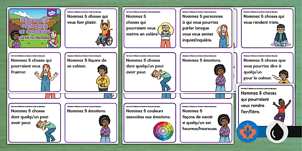 Emotions and Thoughts Discussion Cards | Twinkl - Twinkl