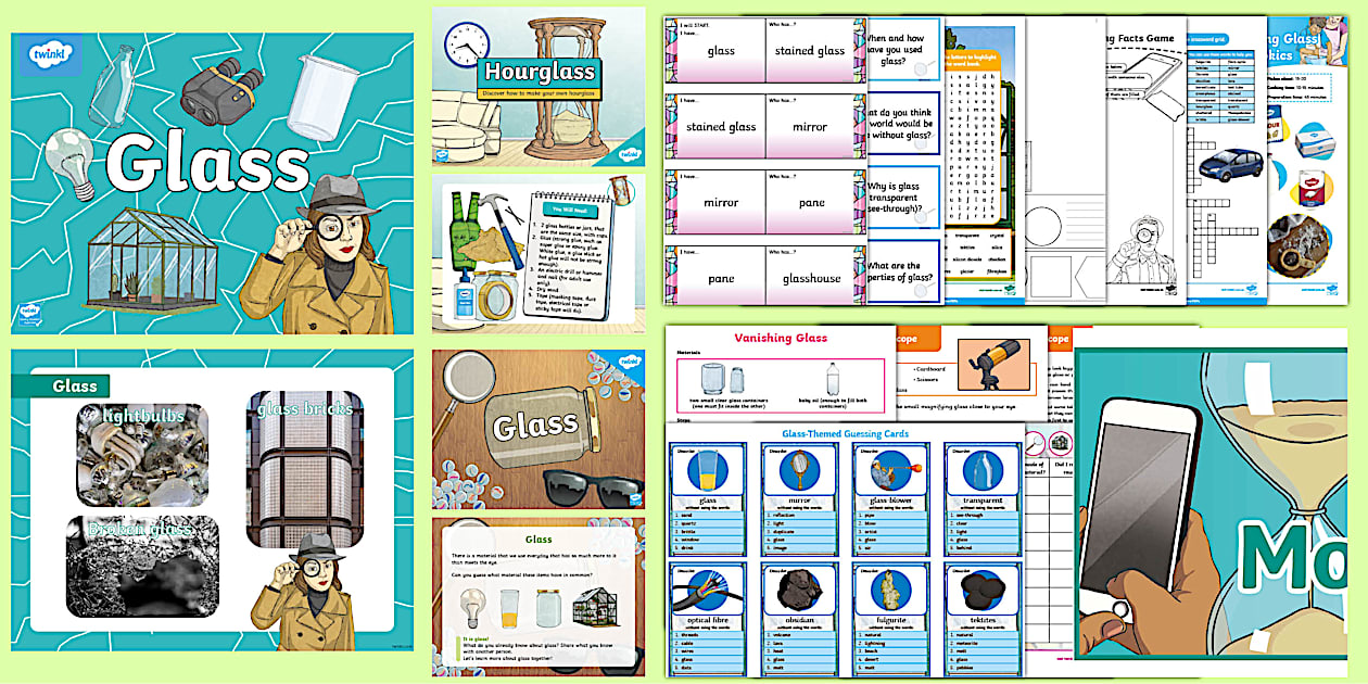 Glass Resource Pack Years 3-6 (teacher made) - Twinkl