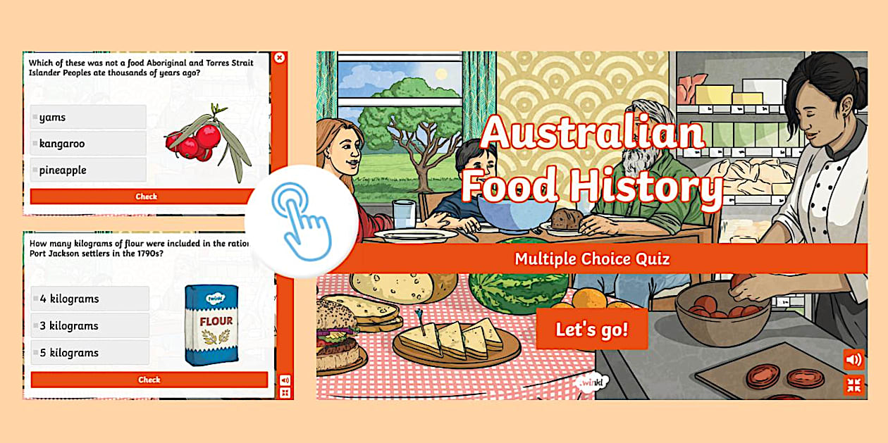 Australian Food History Multiple Choice Quiz | HASS | Twinkl