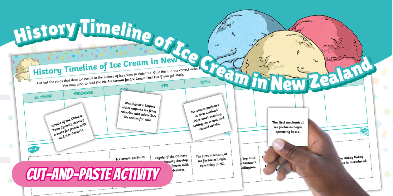 Ice Cream History in New Zealand