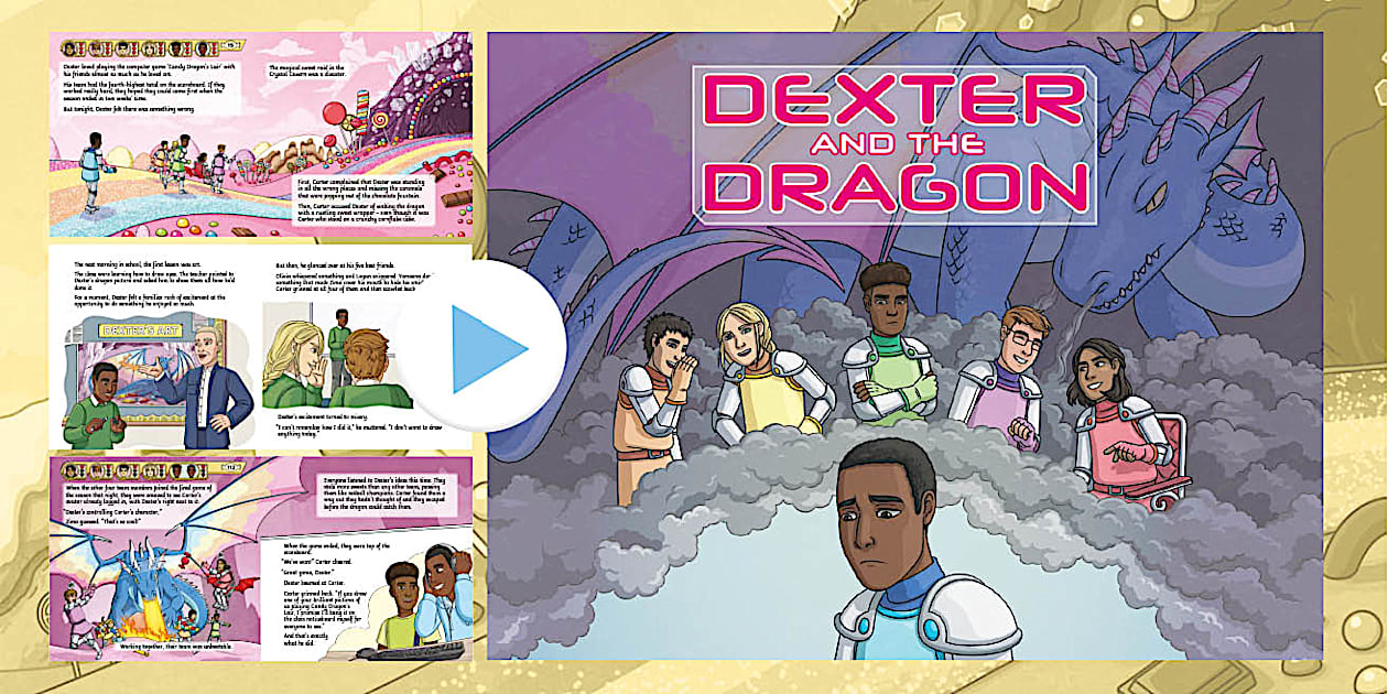 Dexter and the Dragon KS2 Story PowerPoint: Twinkl Originals