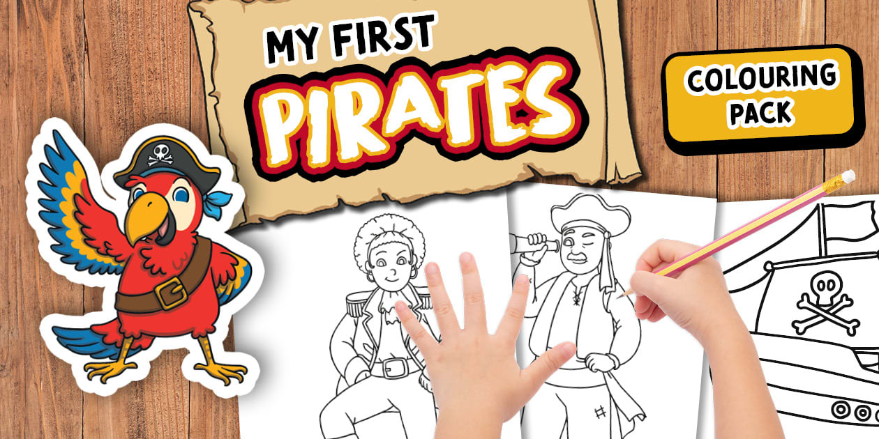 My First Pirates Colouring Pack