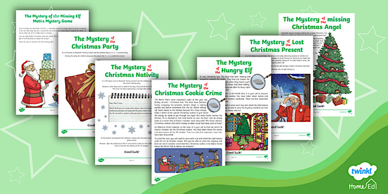Home Education Ultimate Christmas Mystery Pack | Twinkl