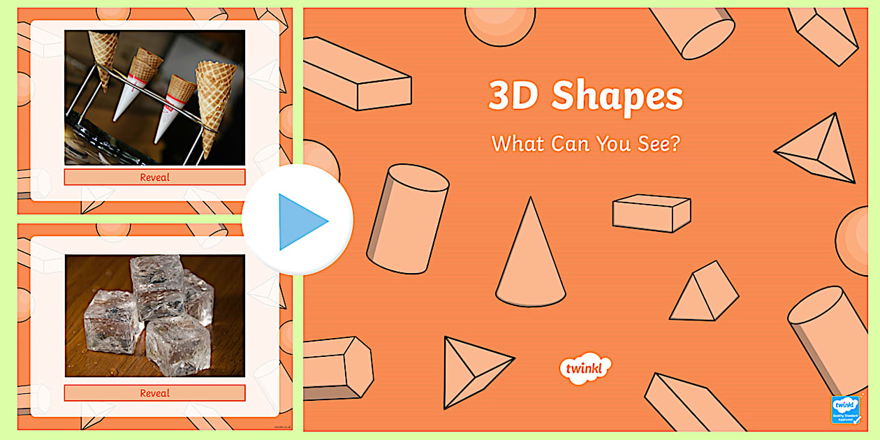 3D Shapes PowerPoint | 3D Shapes Activity for Kids - Twinkl