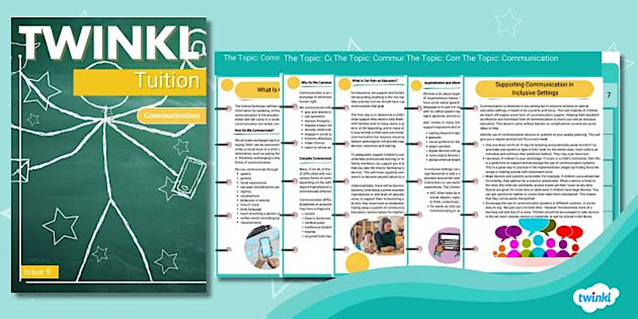 Twinkl Tuition: Communication (teacher made) - Twinkl