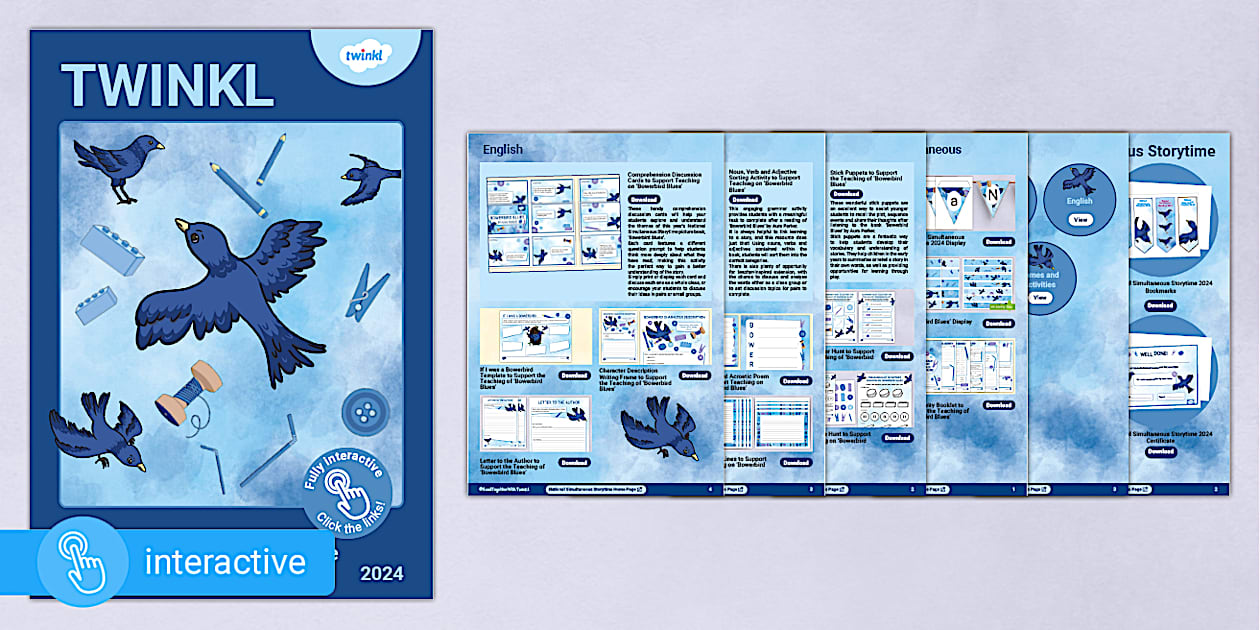 National Simultaneous Storytime Activities Catalogue 2024