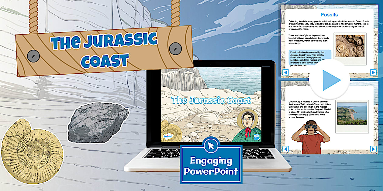 Jurassic Coast PowerPoint - KS2 - Twinkl