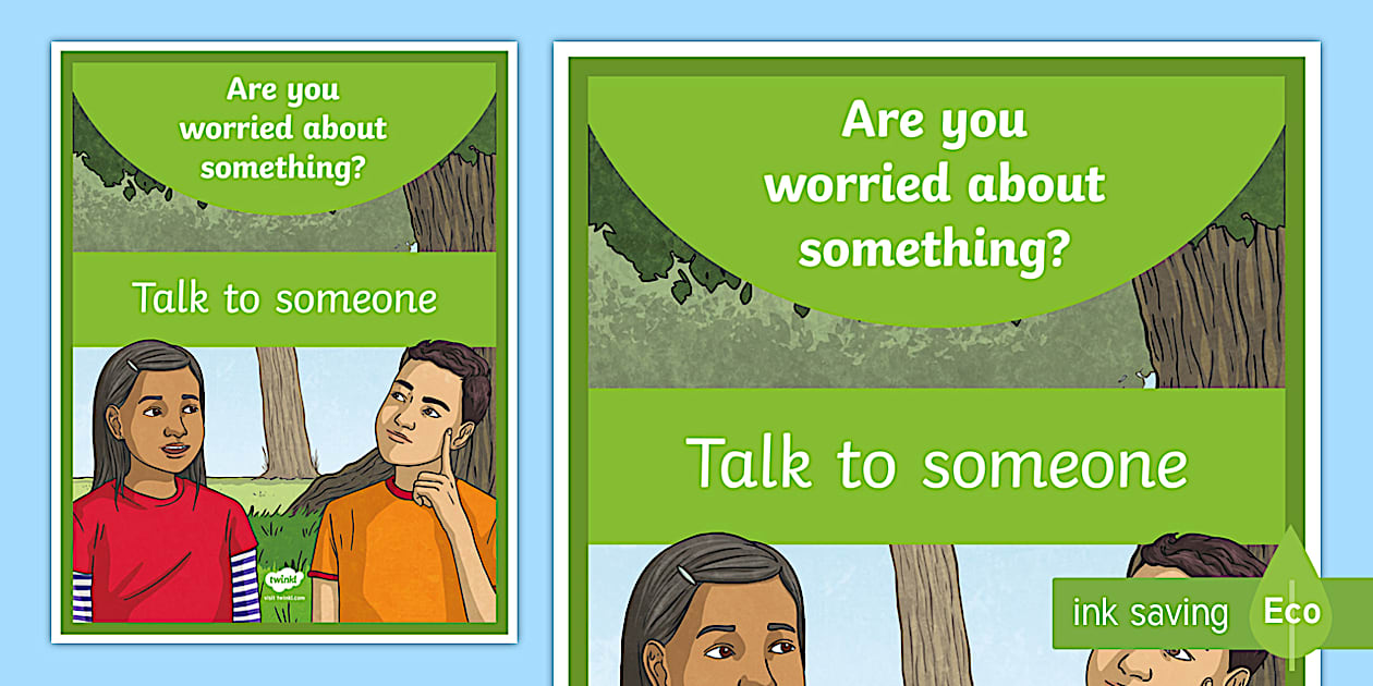 Are You Worried? Poster (teacher made) - Twinkl